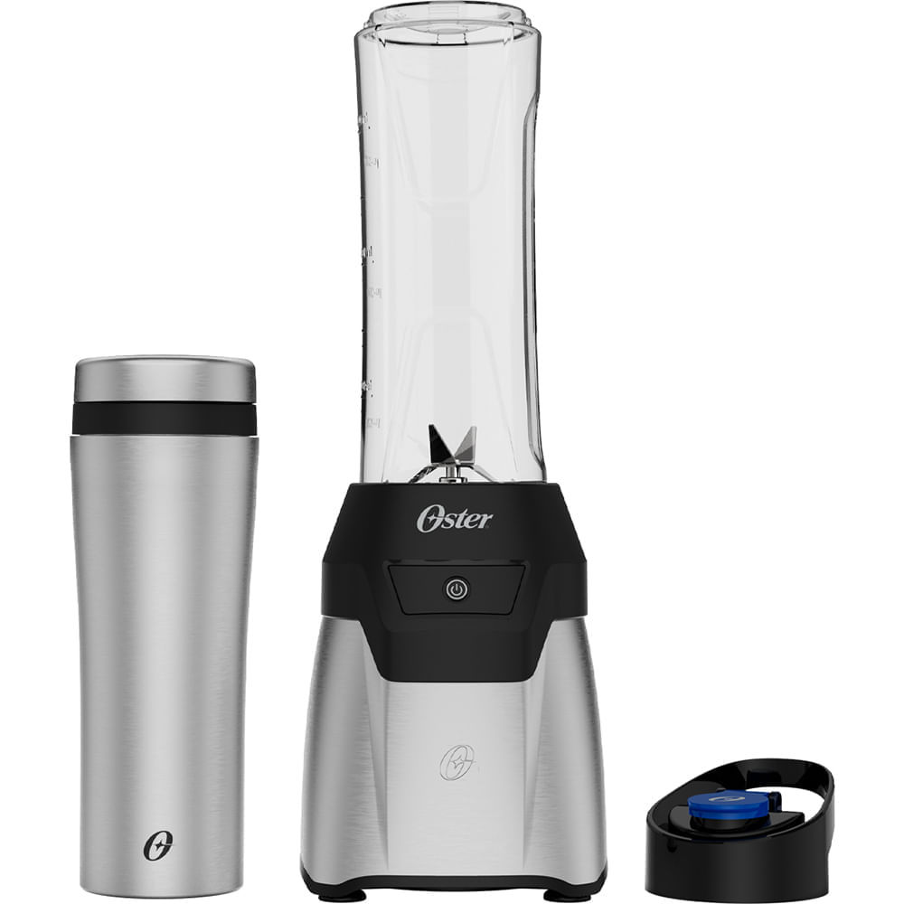 Liquidificador Portátil Power Blender Inox Oster com 2 Jarras To Go ...