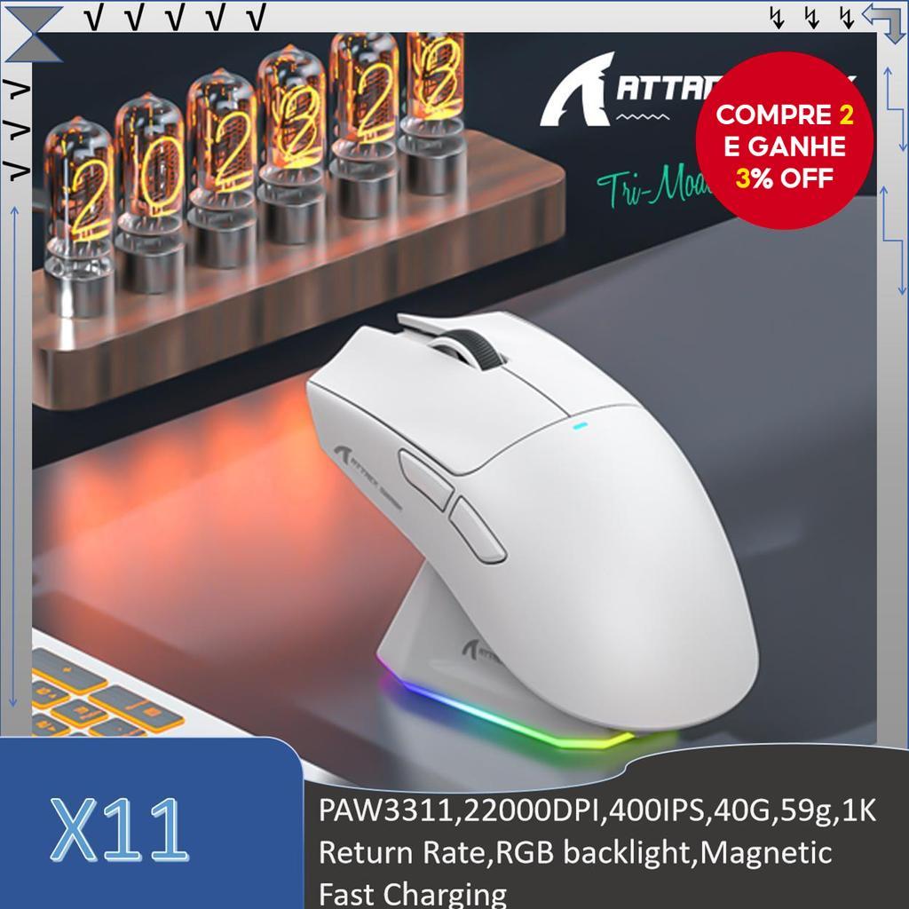 Mouse Attack Shark X11 em Oferta | Shopee 2026