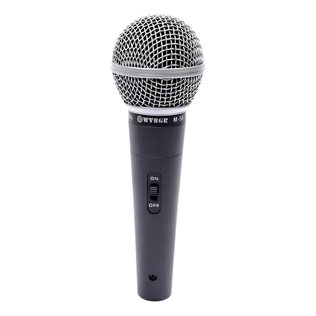 Microfone Profissional Metal Com Cabo | Shopee Brasil