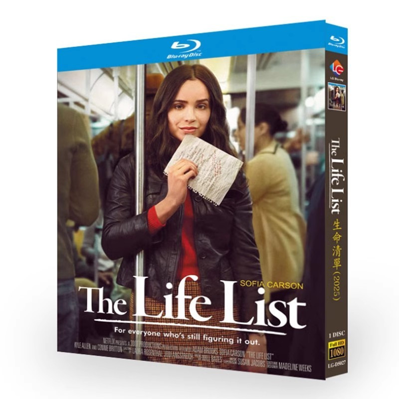 Filme Americano De Disco Blu-ray The Life List (2025) 1BD G002 | Shopee Brasil