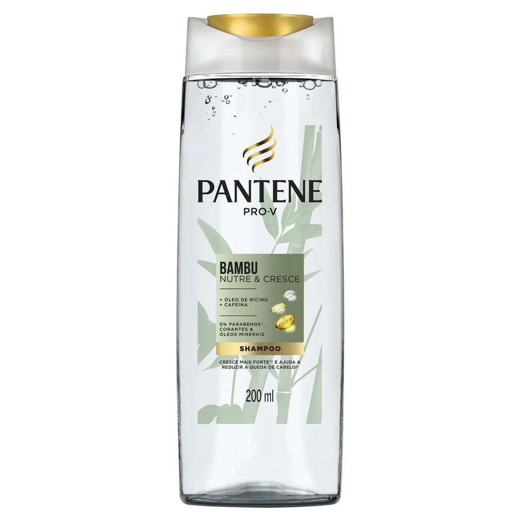 Shampoo Pantene Pro-V Bambu Nutre e Cresce 200mL | Shopee Brasil