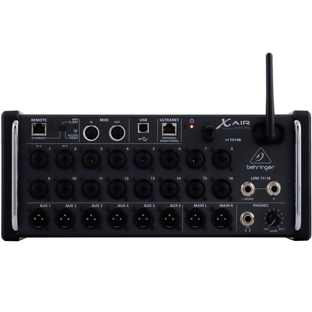 Mesa De Som Behringer Digital Xr18 Air 18 Canais Wifi USB Multicanal ...