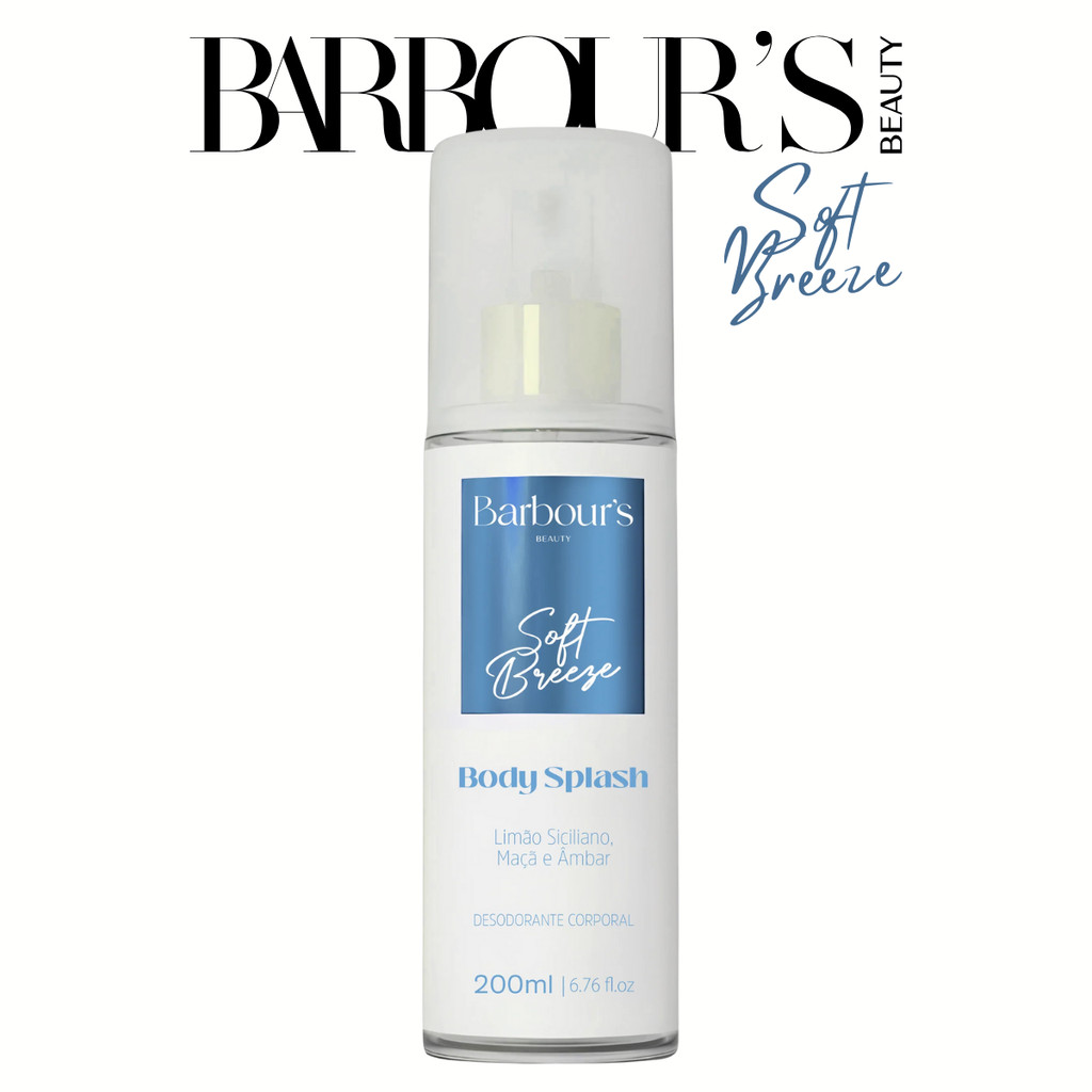 Body Splash Soft Breeze Barbours Beauty Spray 200 ML | Shopee Brasil
