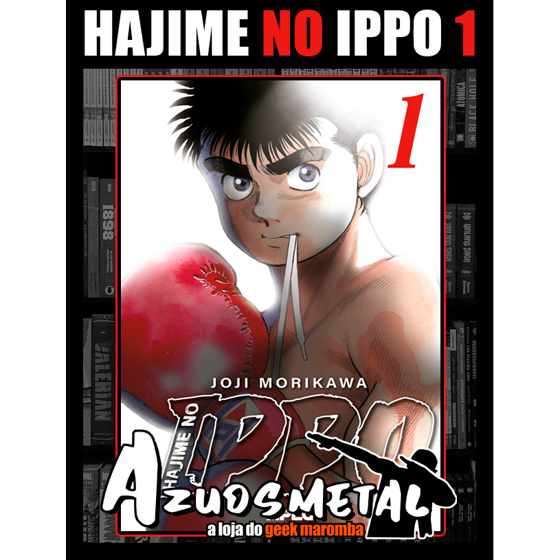 Hajime no Ippo - Vol. 1 (+ Poster) [Mangá: MPEG] | Shopee Brasil
