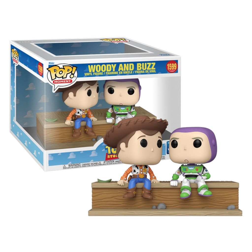 Funko Pop Woody e Buzz 1599 Toy Story 30 Anos | Shopee Brasil