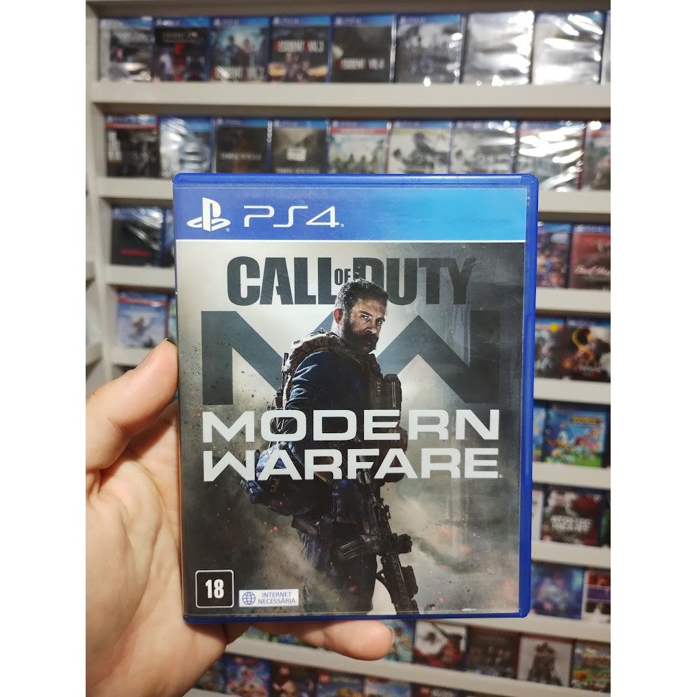Call of Duty Modern Warfare + Poster Ps4 Usado | Shopee Brasil