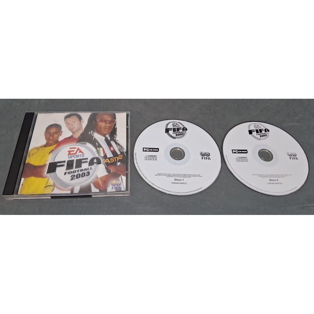 EA Sports FIFA Football 2003 para PC/Notebook - Jogo original, com 2 ...