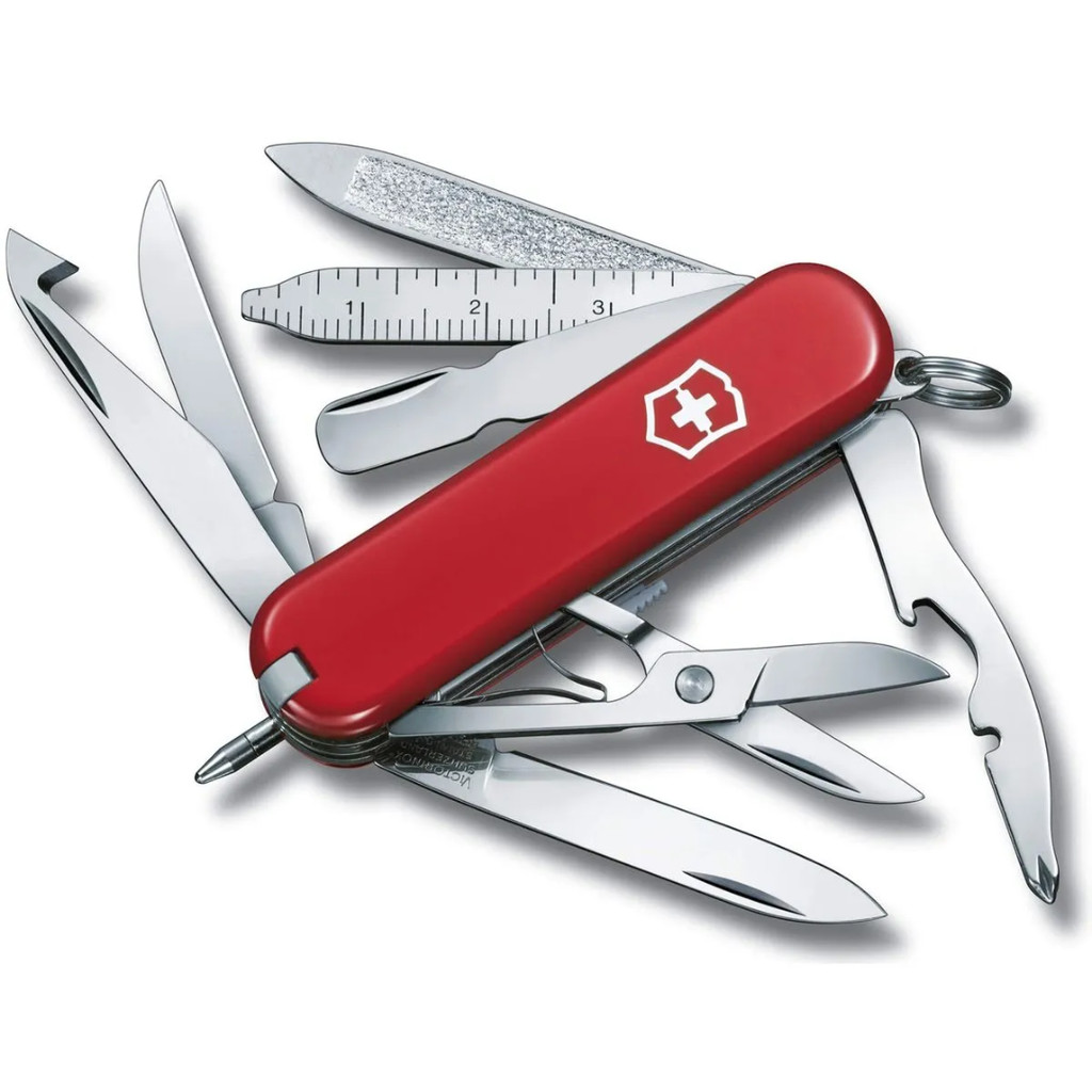 Canivete Minichamp 18 Funções Vermelho Victorinox | Shopee Brasil