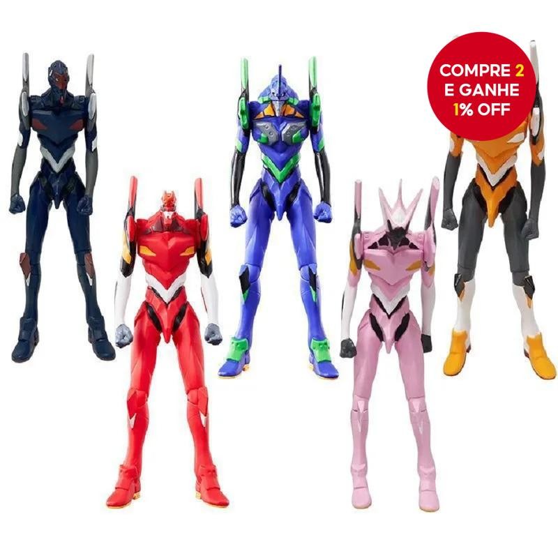 Figura de Anime 7 Estilos Eva Genesis Evangelion Unidade-01 Ikari ...