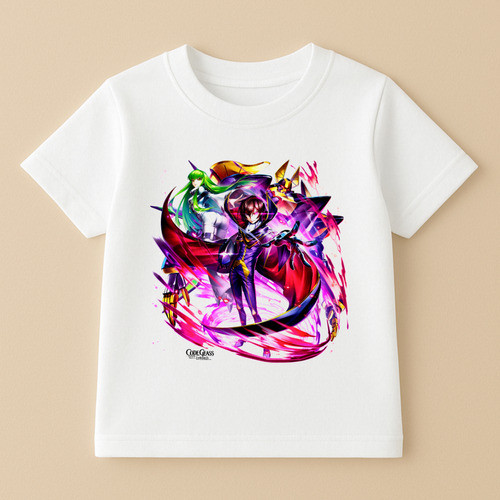 Camiseta Infantil Anime Lelouch Vi Britannia Code Geass | Shopee Brasil