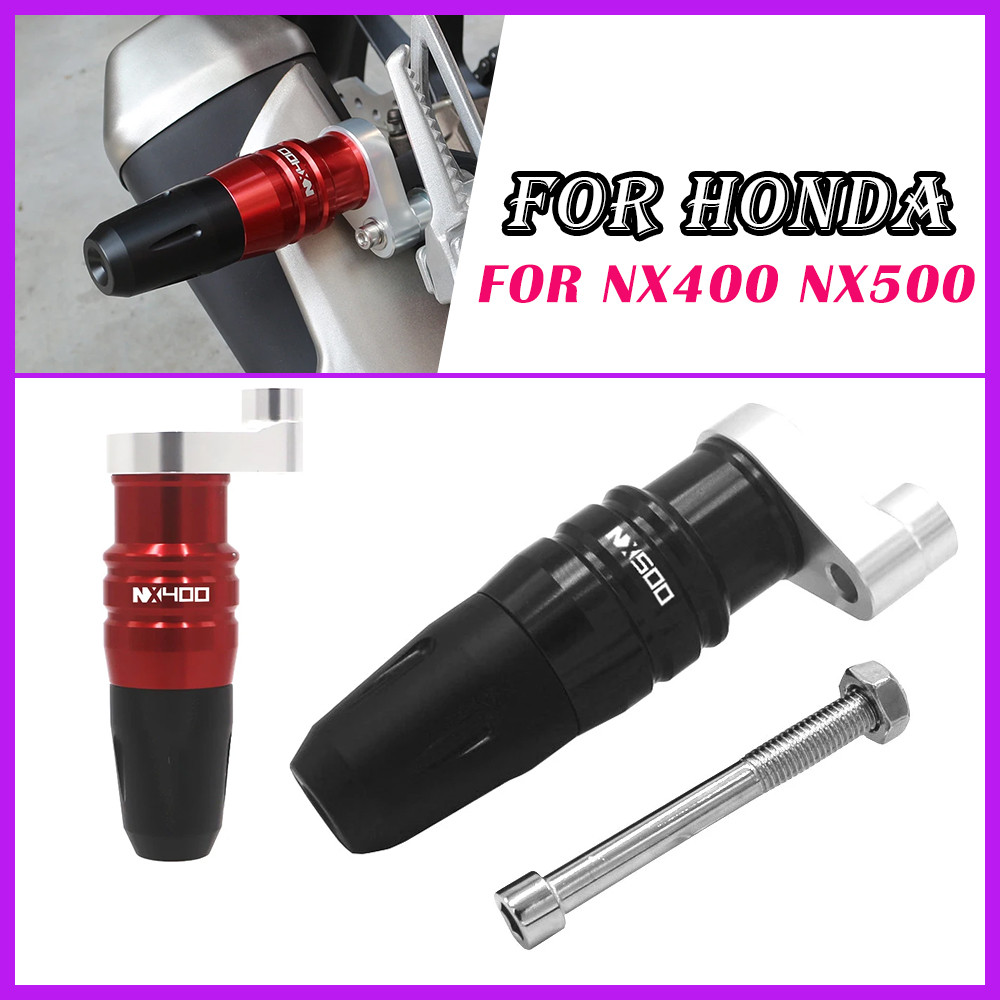 Para HONDA NX500 NX400 NX 500 400 2024 2025 Acessórios Da Motocicleta Quadro Crash Pads Caso Do ...