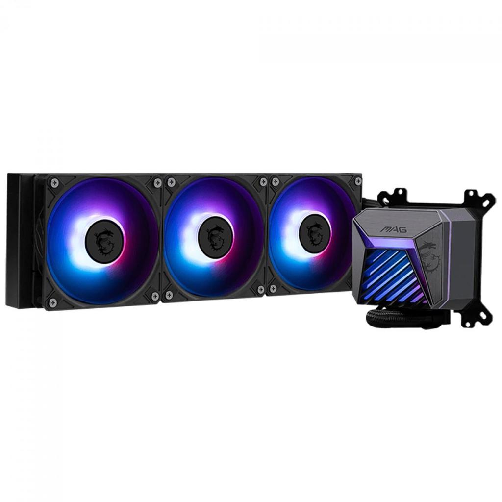 Water Cooler MSI MAG Coreliquid A15 360, ARGB, 360mm, Intel-AMD, Preto ...
