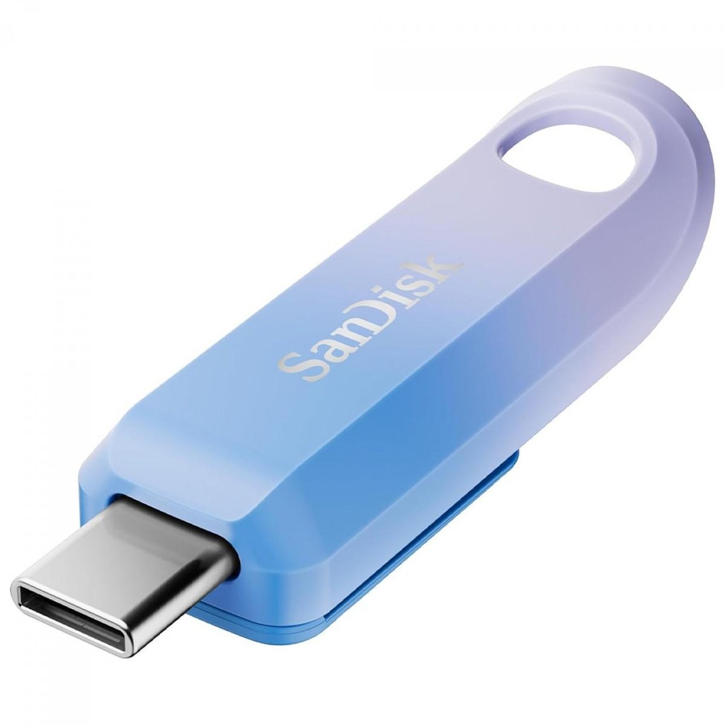 Pendrive SanDisk Creator, 256GB, USB Type-C, 400MBs, Azul | Shopee Brasil
