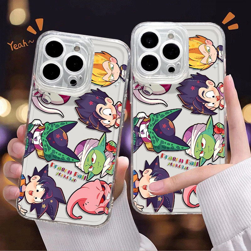 Capinha de celular Anime de Dragon Ball para iPhone 11 12 pro 13 14 15 ...