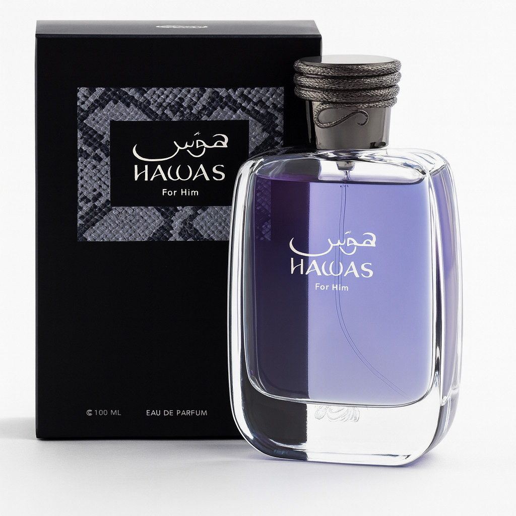 Perfume Arabe Hawas For Him by Rasasi | Shopee Brasil