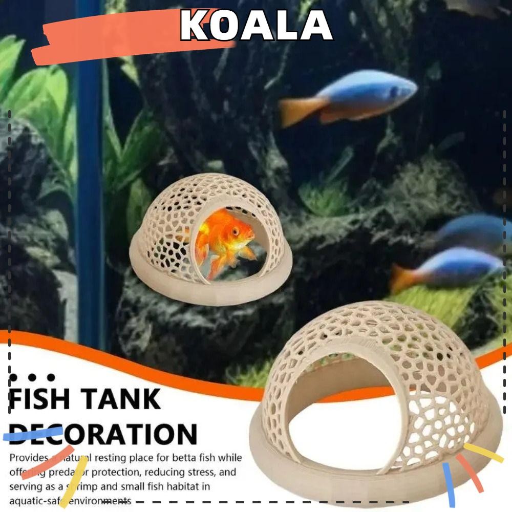 Caverna Flutuante De Camarão Betta KOALL , Rede De Aquário Para Nadar ...