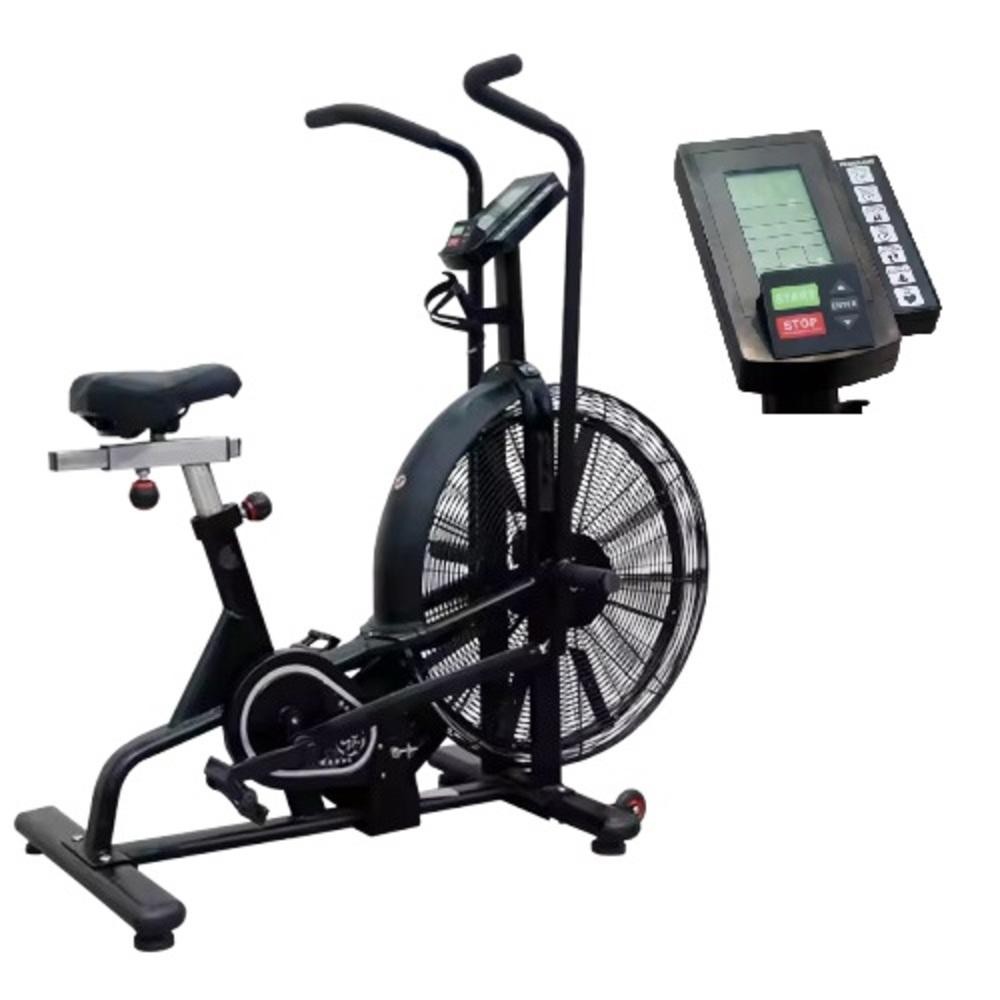 Air Bike Profissional Bicicleta Spinning Crossfit Display Lcd Airbike ...