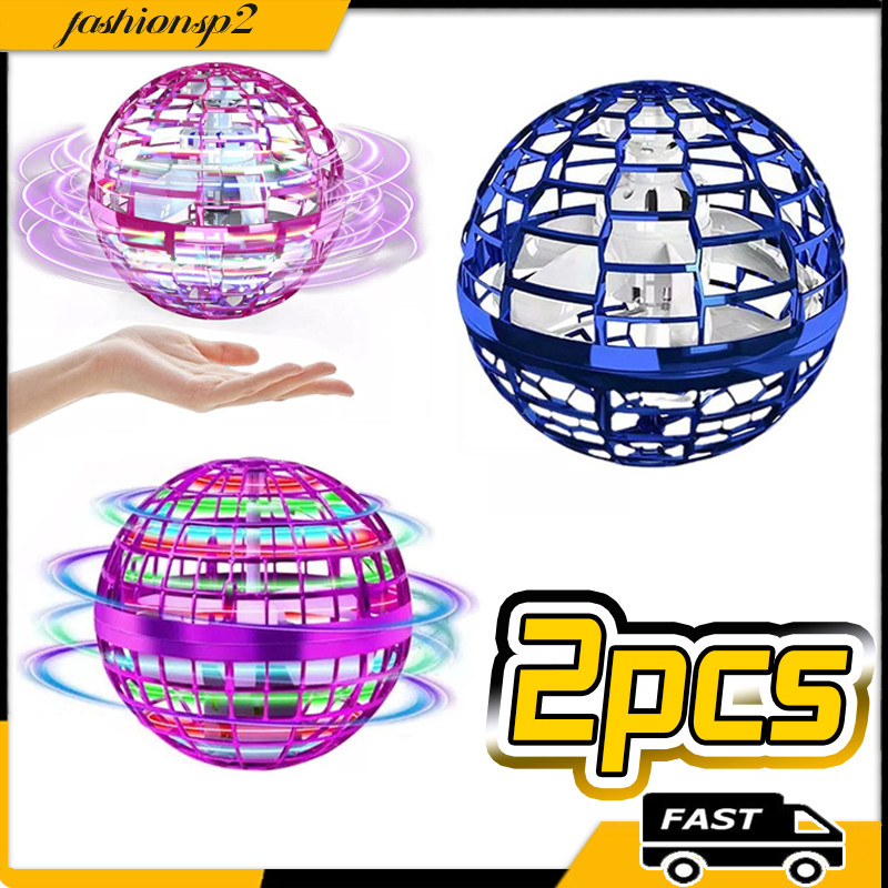 2Pcs Brinquedo Bola Voadora LED Bola Voadora Mágica De Indução ...