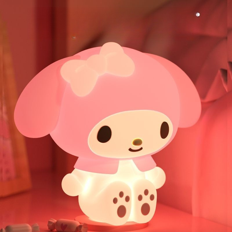 Sanrio Melody Pat Light Night Quarto Sono Atmosfera Luz Candeeiro De ...