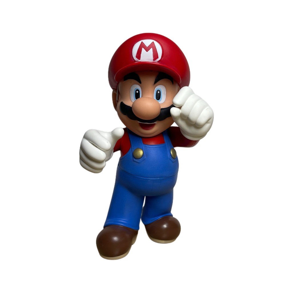 Boneco Super Mario Bros Grande Premium Articulável 29cm Action Figure ...