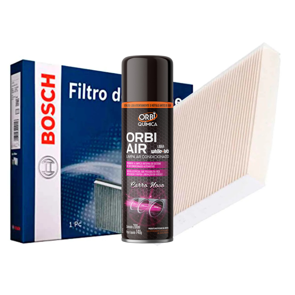 Filtro De Cabine Ar Condicionado Fastback Pulse + Spray Higienizador ...