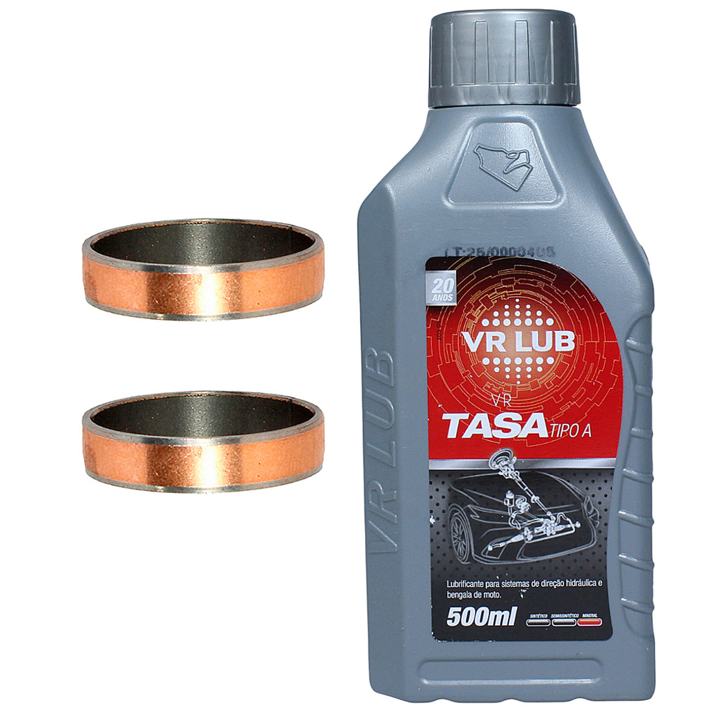 Kit bucha externa atrito guia garfo bengala CG150 CG160 Fan TItan Start ...