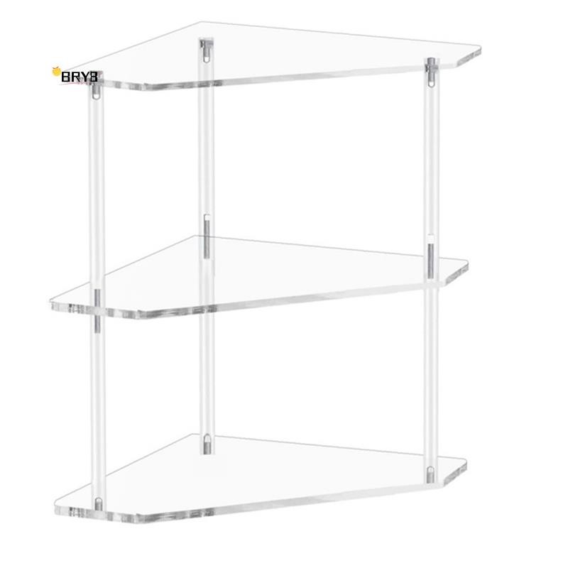 Mesa De Canto Triangular Acrílica Lateral De 2 Camadas | Shopee Brasil