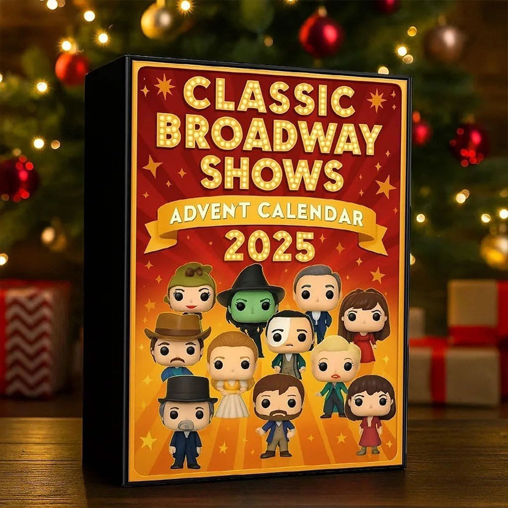 Classic Broadway Shows Advent Calendar 2025, 24 Days Countdown Calendar ...