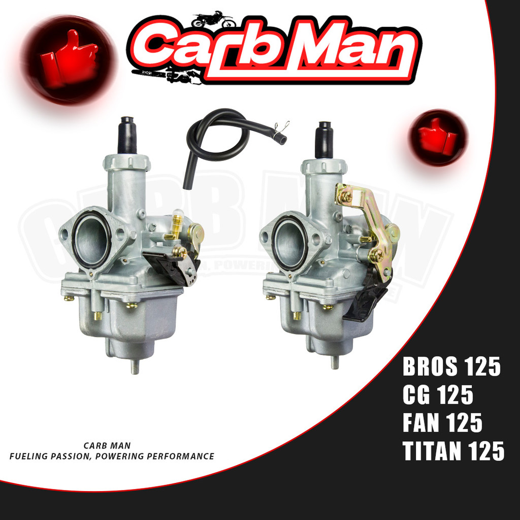 Carburador Para Nxr 125 Bros125 Cg 125 Fan Titan 125 pz26 125cc 26mm Demak Dtm | Shopee Brasil