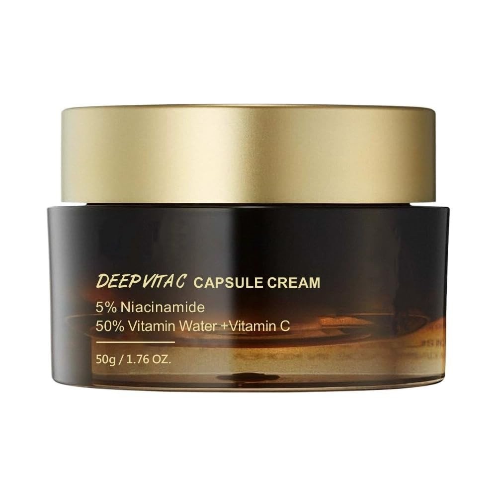 Creme em Cápsula Deep Vita C, Gel Hidratante Facial com Cápsula Dourada de Vitamina C e ...