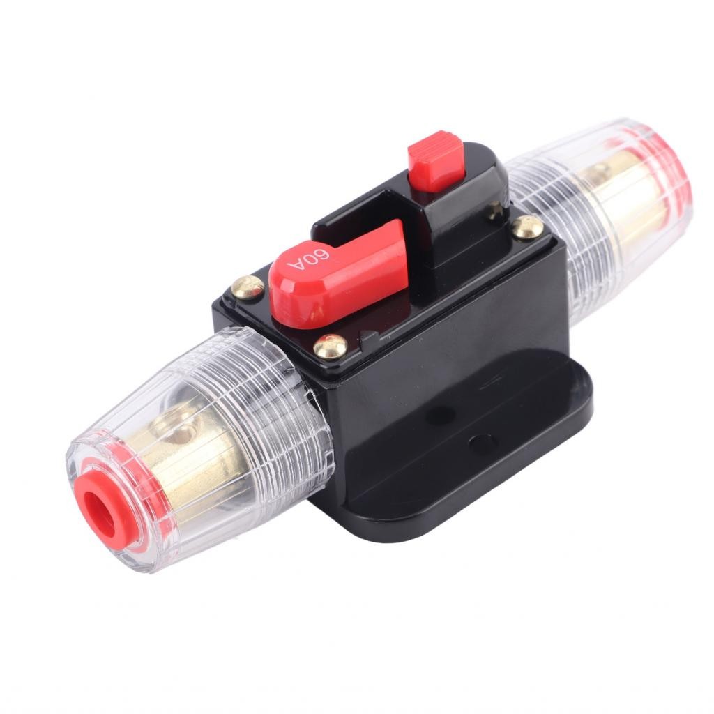 Manual Reset Switch 60 Amp Car Circuit Breaker for Audio System ...
