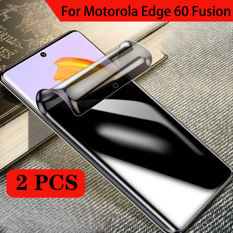 2 Pcs Película Motorola Edge 60 Fusion Tela De Hidrogel Macio Anti ...