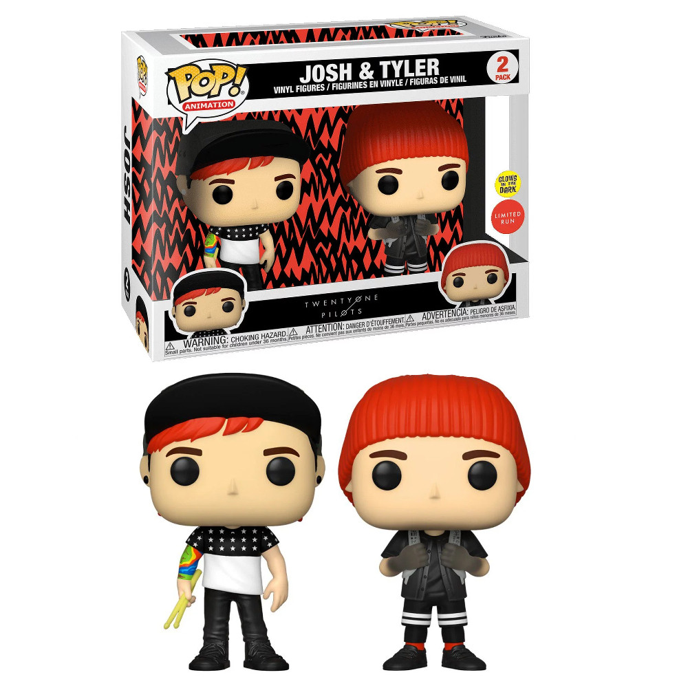 Funko Pop! Twenty One Pilots Josh & Tyler 2 Pack Exclusivo | Shopee Brasil