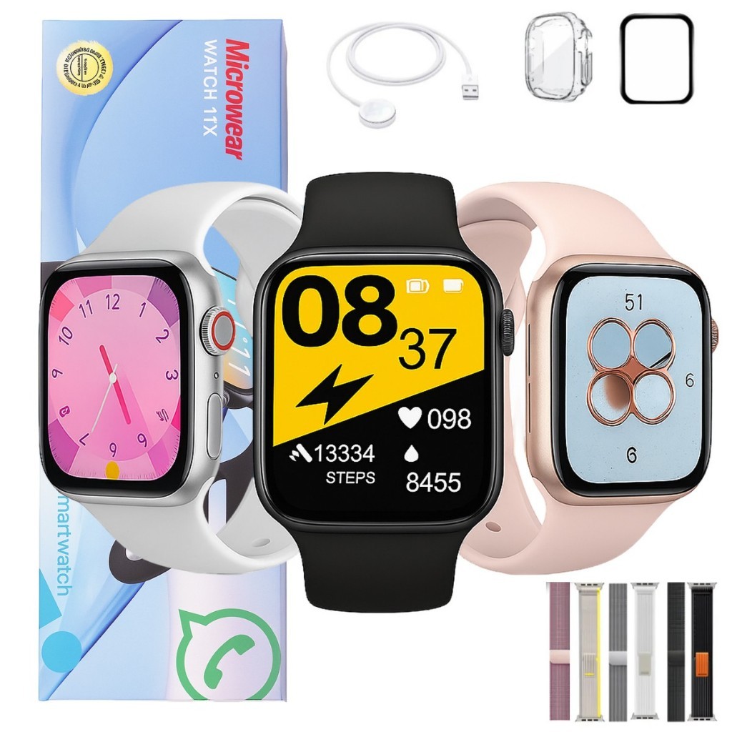 Smartwatch Watch 11 X Serie 11 Amoled Chatgpt 2025 46mm Chat GPT 1GB ...