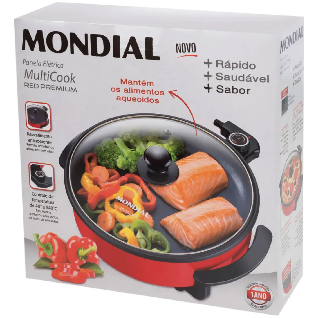 PANELA ELETRICA GRILL PE-28 127V/60Hz, | Shopee Brasil