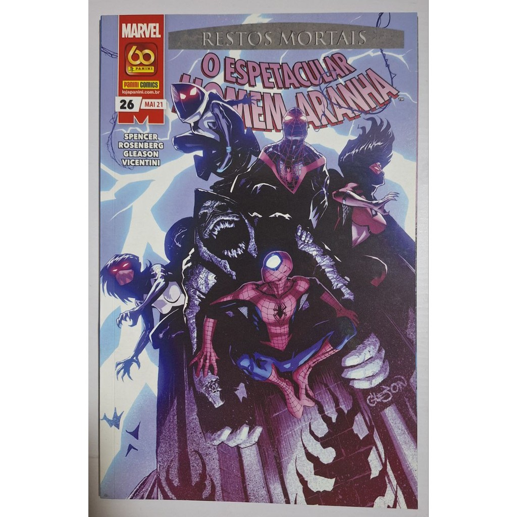 O Espetacular Homem-Aranha 26 - Restos Mortais de Spencer; Rosenberg ...