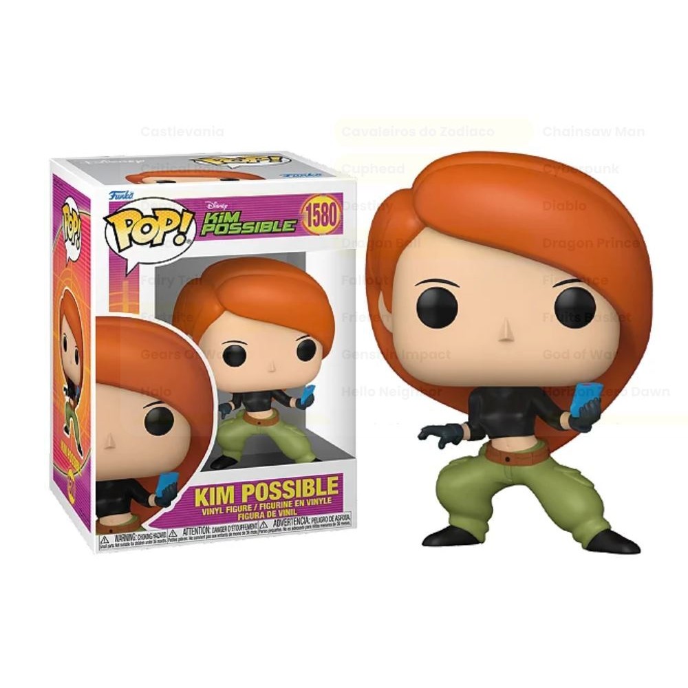 Funko Pop Television 1580 - Kim Possible | Shopee Brasil