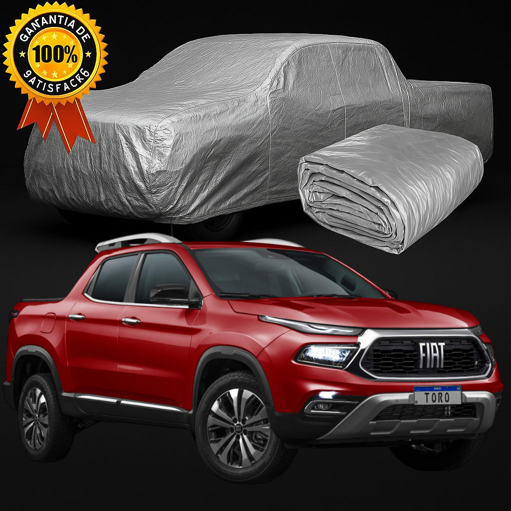 Capa De Cobrir Fiat TORO - 100% Impermeável Com e Sem Forro - ARMADA ...