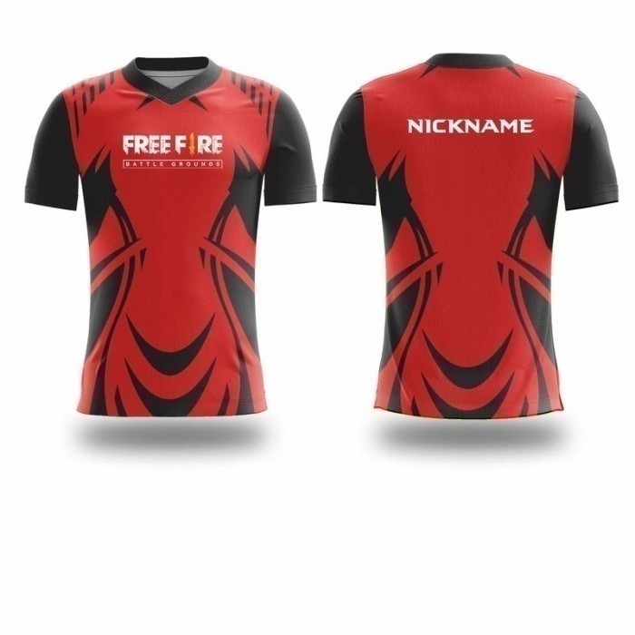 baju Jogos Personalizados kaos free fire Para Homens | Shopee Brasil