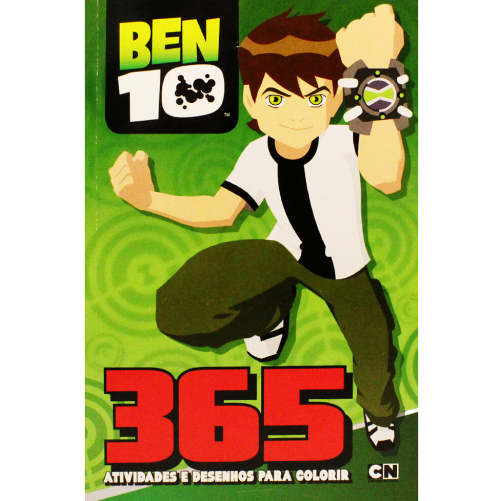 Ben 10 - 365 Atividades e desenhos para colorir | Shopee Brasil