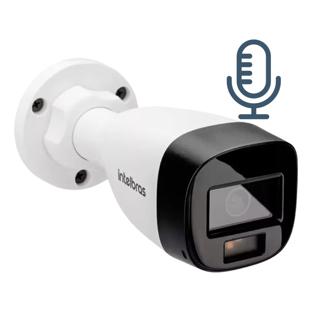 Camera Multi-hd intelbras Vhd 3220b Full Color+ Ir 20m C/ microfone ...
