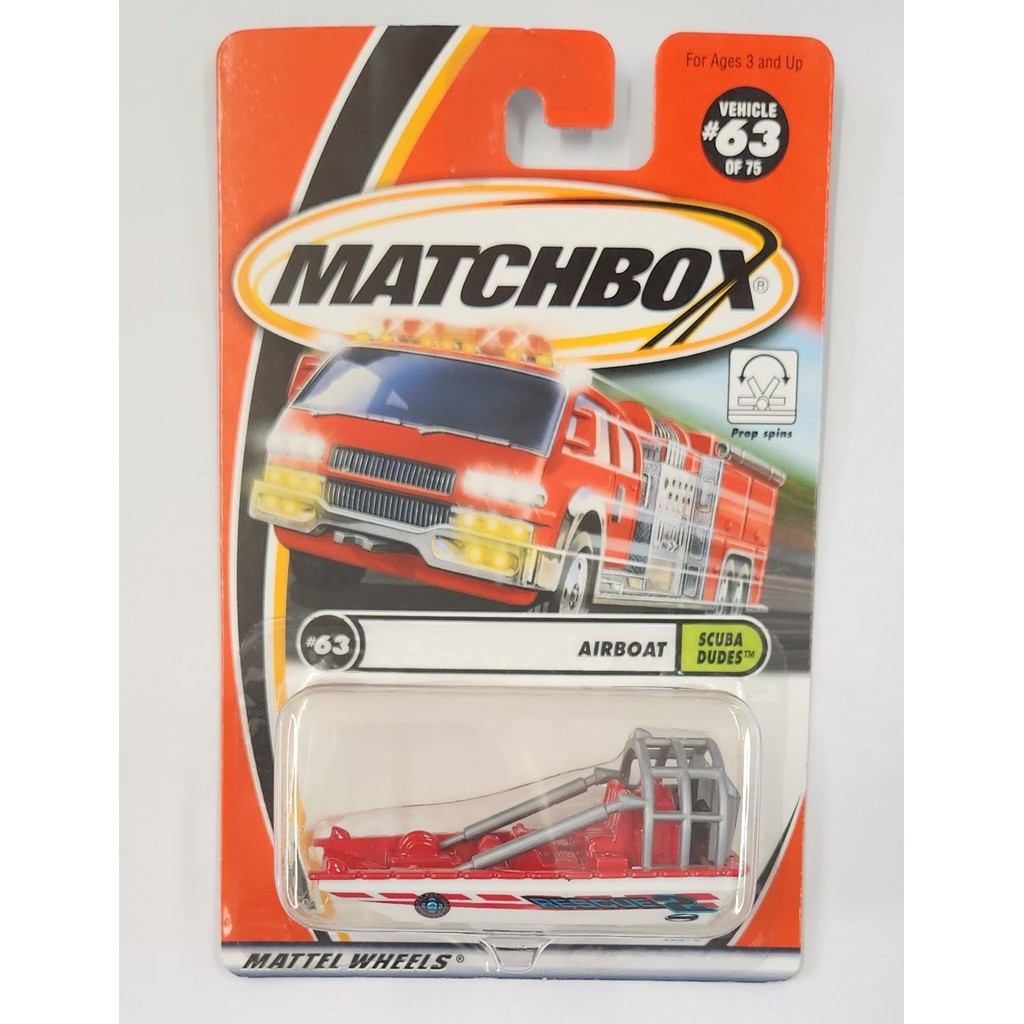 Matchbox - Airboat | Shopee Brasil