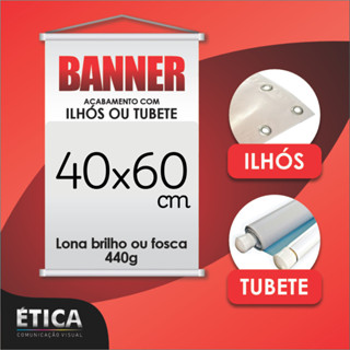 Banner Personalizado 40x60 cm | Shopee Brasil