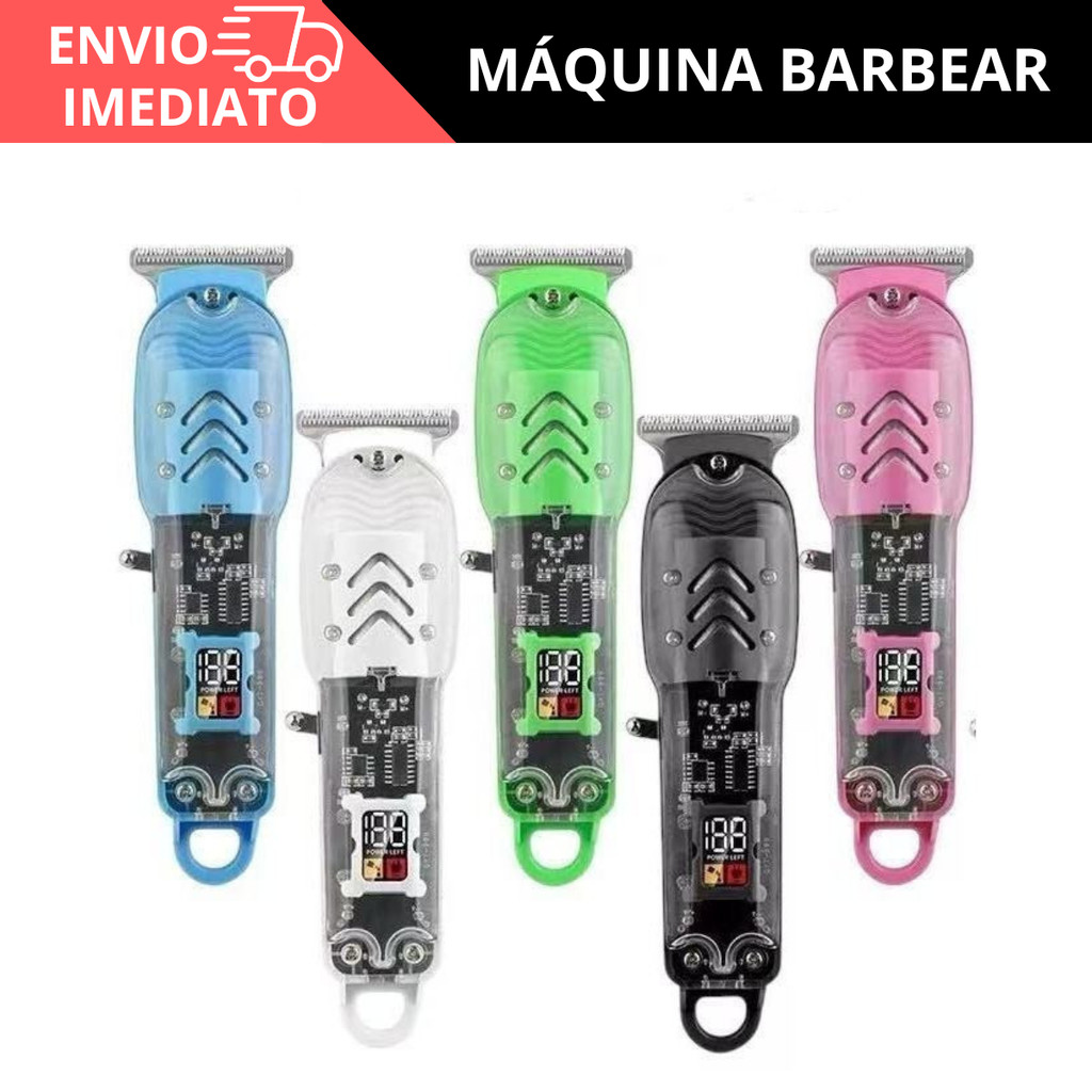 Máquina De Cortar Cabelo Para Barba Masculina Designer Máquina ...