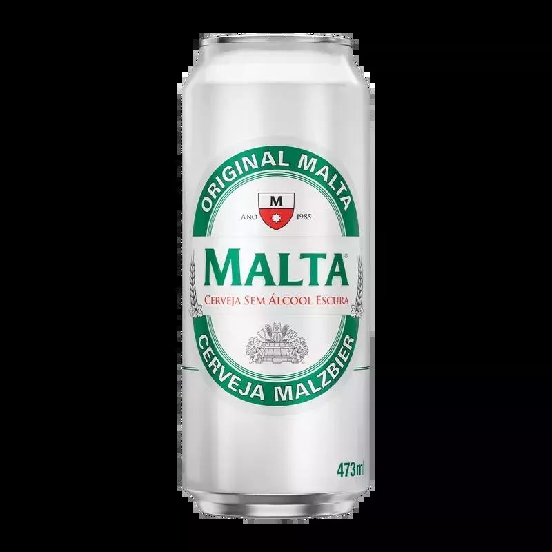 Cerveja Malta Malzbier Sem Álcool 473ml – Kit 12 Unidades Original ...