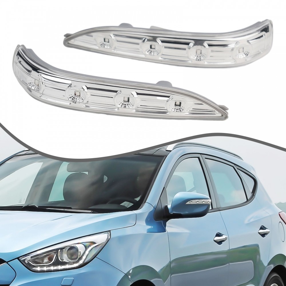 Luzes De Espelho 12V 1Pair 87614-2S200/87624 Para Hyundai Tucson IX35 ...