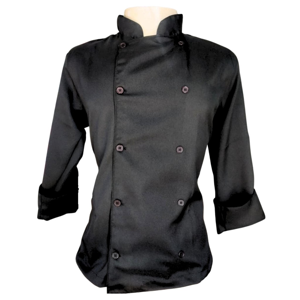 Dolma Chef Cozinha Oxford Manga Longa Uniforme profissional Unissex ...