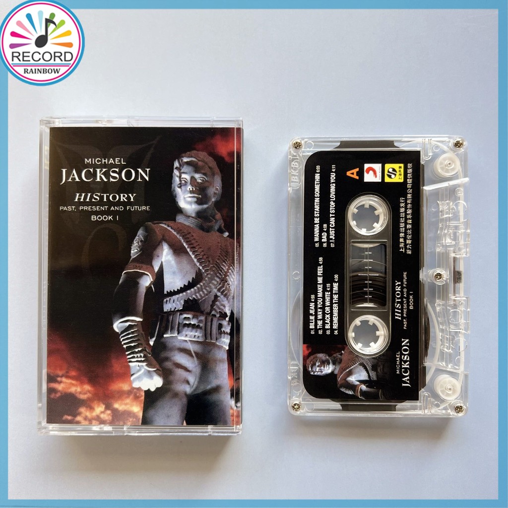 Michael Jackson HIStory Past Present And Future Book I Fita K7 Cassette ...