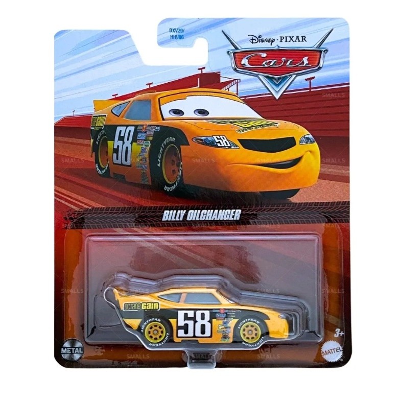 Carrinho Disney Pixar Cars - Billy Oilchanger 58 - Mattel | Shopee Brasil