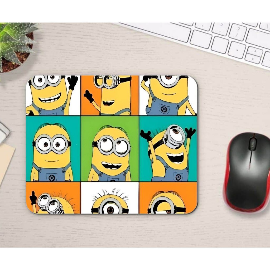 Mouse Pad Minions Geek | Shopee Brasil